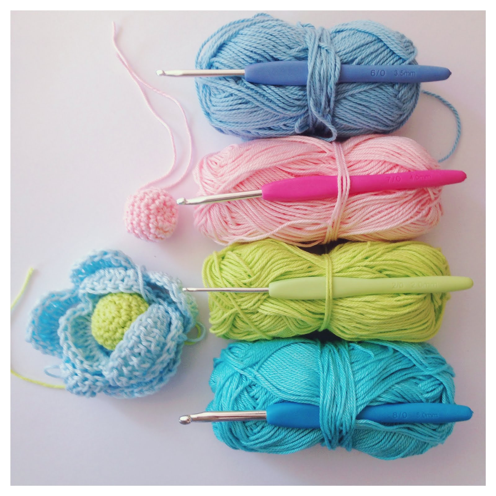 Gehaakte Bloemen Collage - Crochet Flower Collage | Bees and Appletrees ...