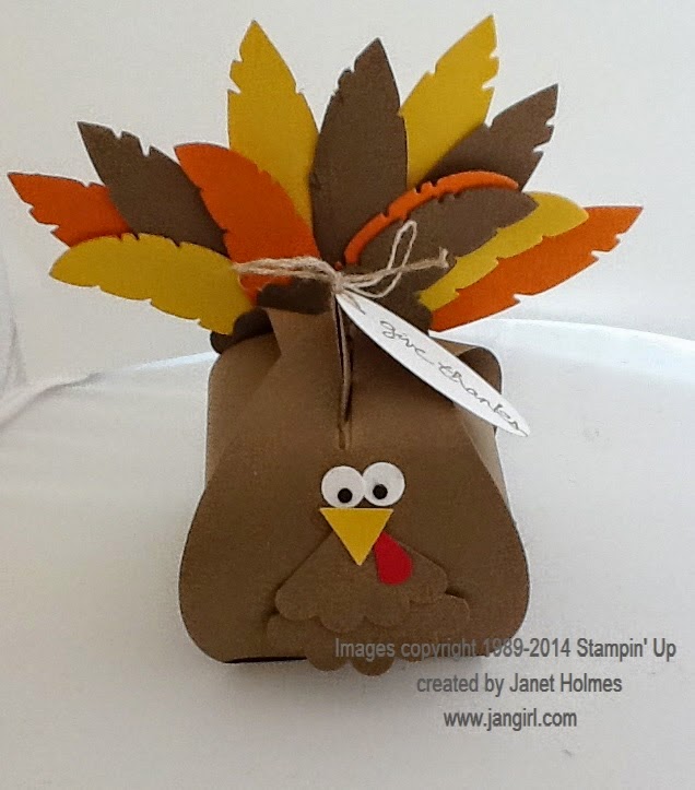 StampinTX: Thanksgiving Turkeys with the Curvy Keepsake Box