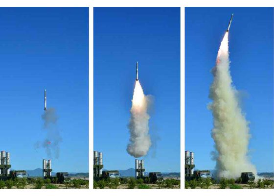 Asian Defence News: Kim's KN-06 SAM system