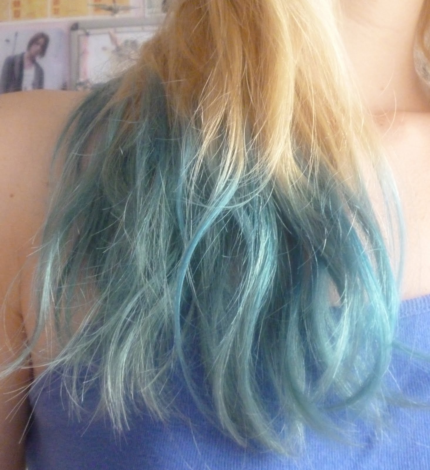 Welcome to the madness~: Blue dip dye~