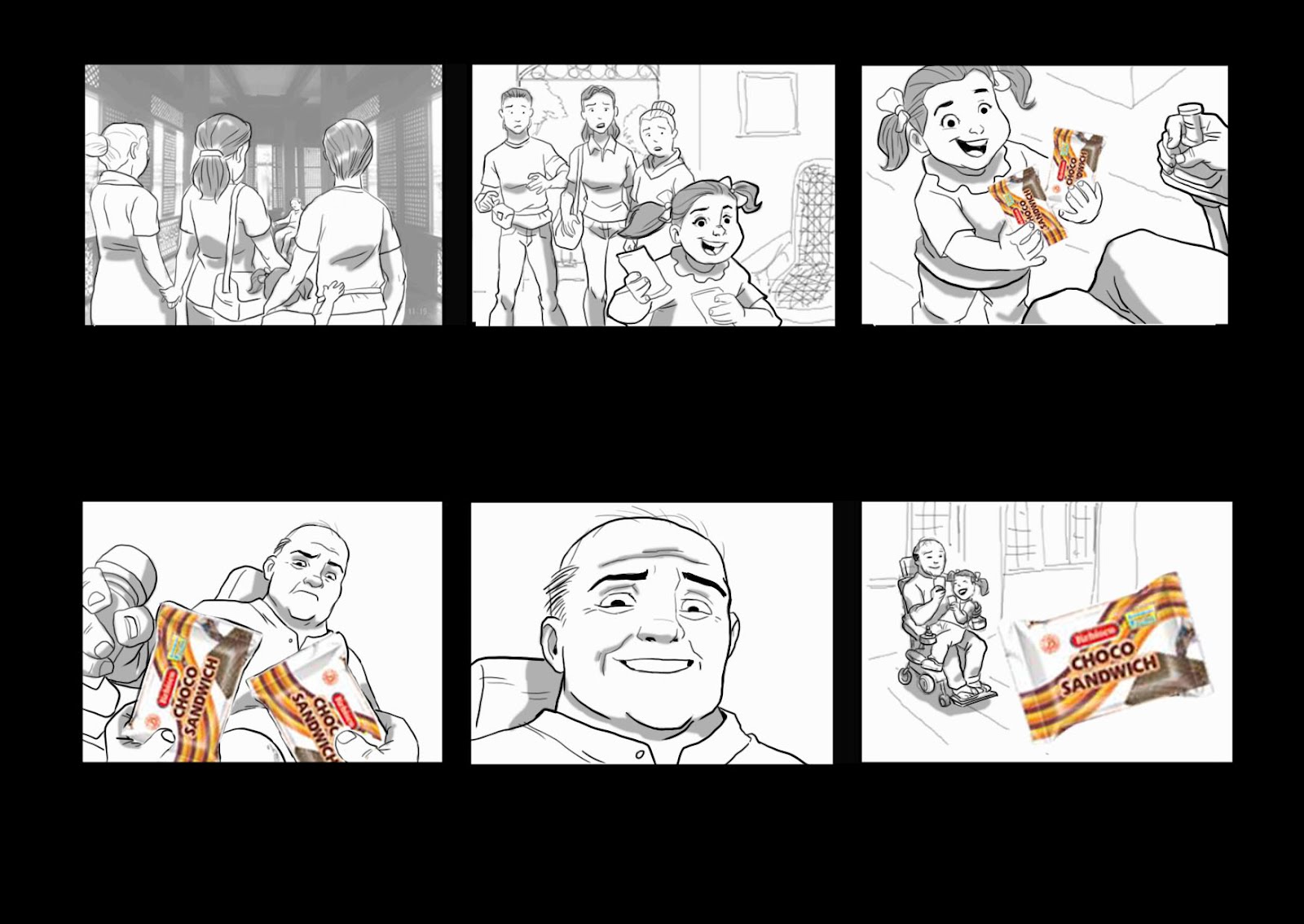 Storyboard Central: Various TV commercial and motion picture OBB ...