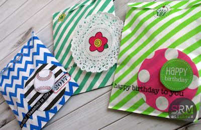 SRM Stickers: Goodie Bags for 3 Spring Occasions by Samantha