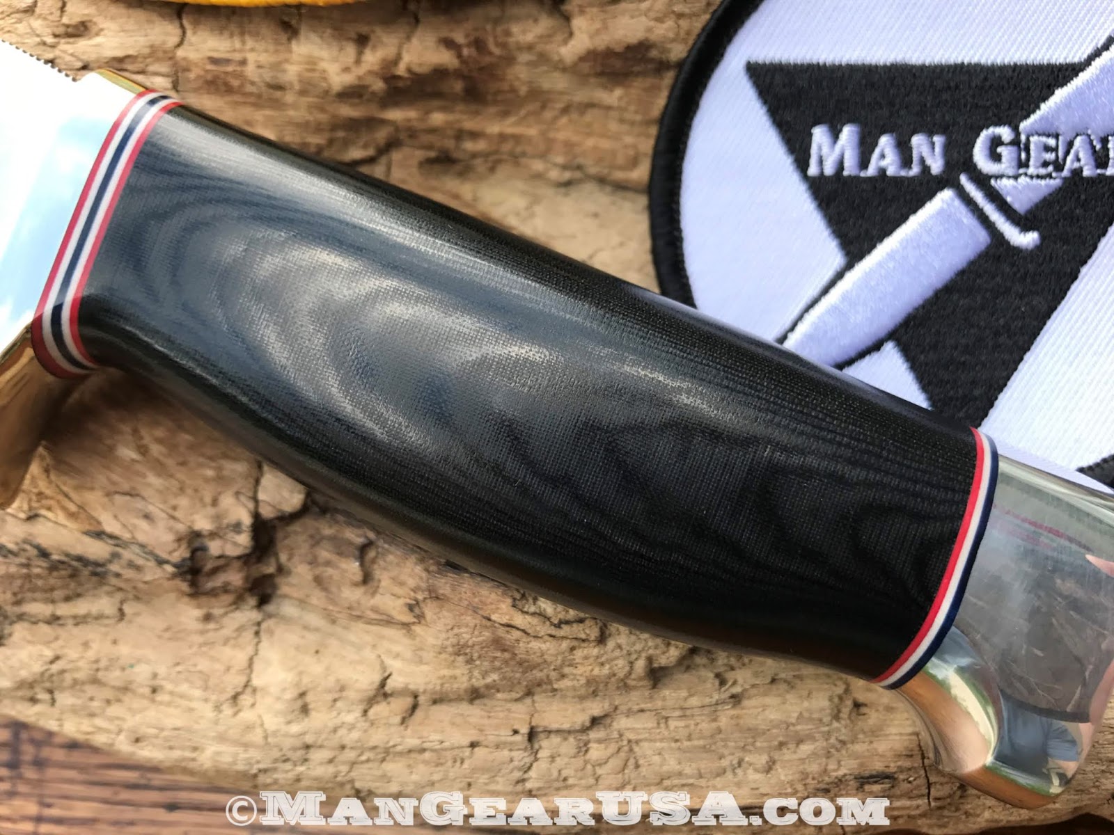 Man Gear: Randall Made Model 22 Outdoorsman Black Micarta,RWB ...