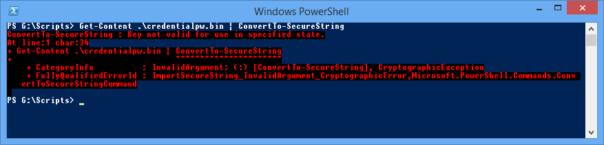 Super Automation Station Store A Credential To A File In Powershell