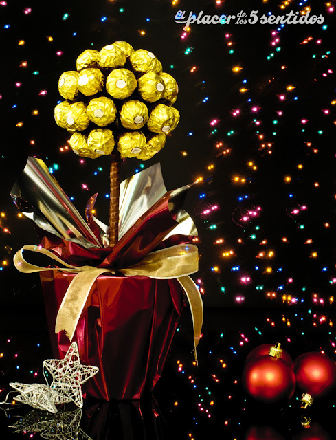 EL PLACER DE LOS CINCO SENTIDOS: TOPIARIO FERRERO ROCHER