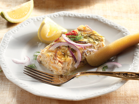 In en om die huis: Brood-en-tuna-tert