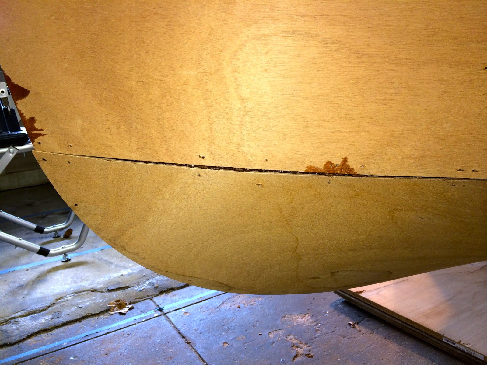 Jim's Pocketship: Epoxy Fillets: Application and Sanding