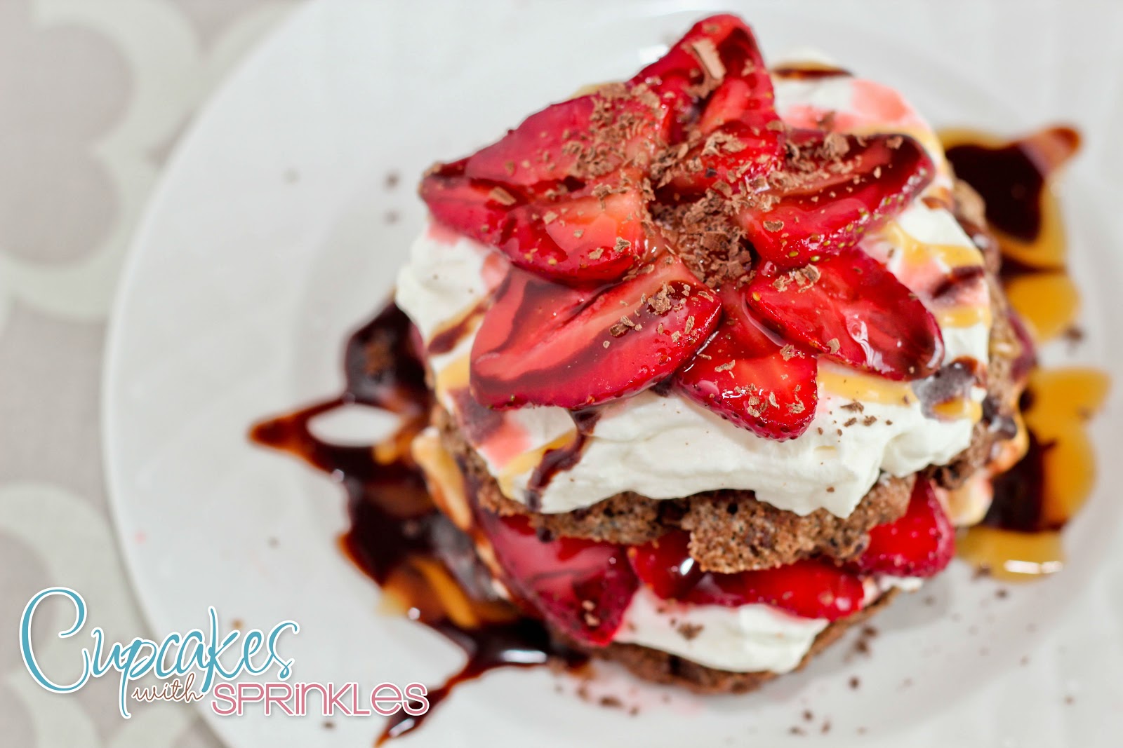 Cupcake with Sprinkles: Chocolate Shortcakes {Secret Recipe Club}