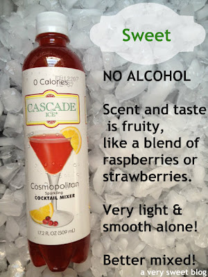 Cascade Ice Flavored Sparkling Water & Mixer Review | A Very Sweet Blog