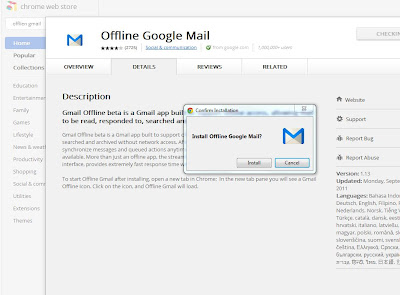 Tips and Tricks: How to installing Gmail offline for Google chrome ...