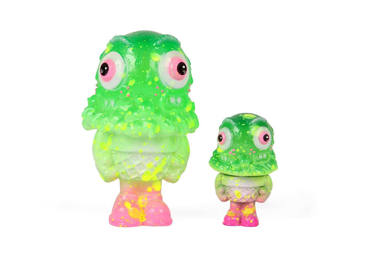 The Blot Says...: 2-Face Mister Melty Lime Green Edition Resin Figures ...