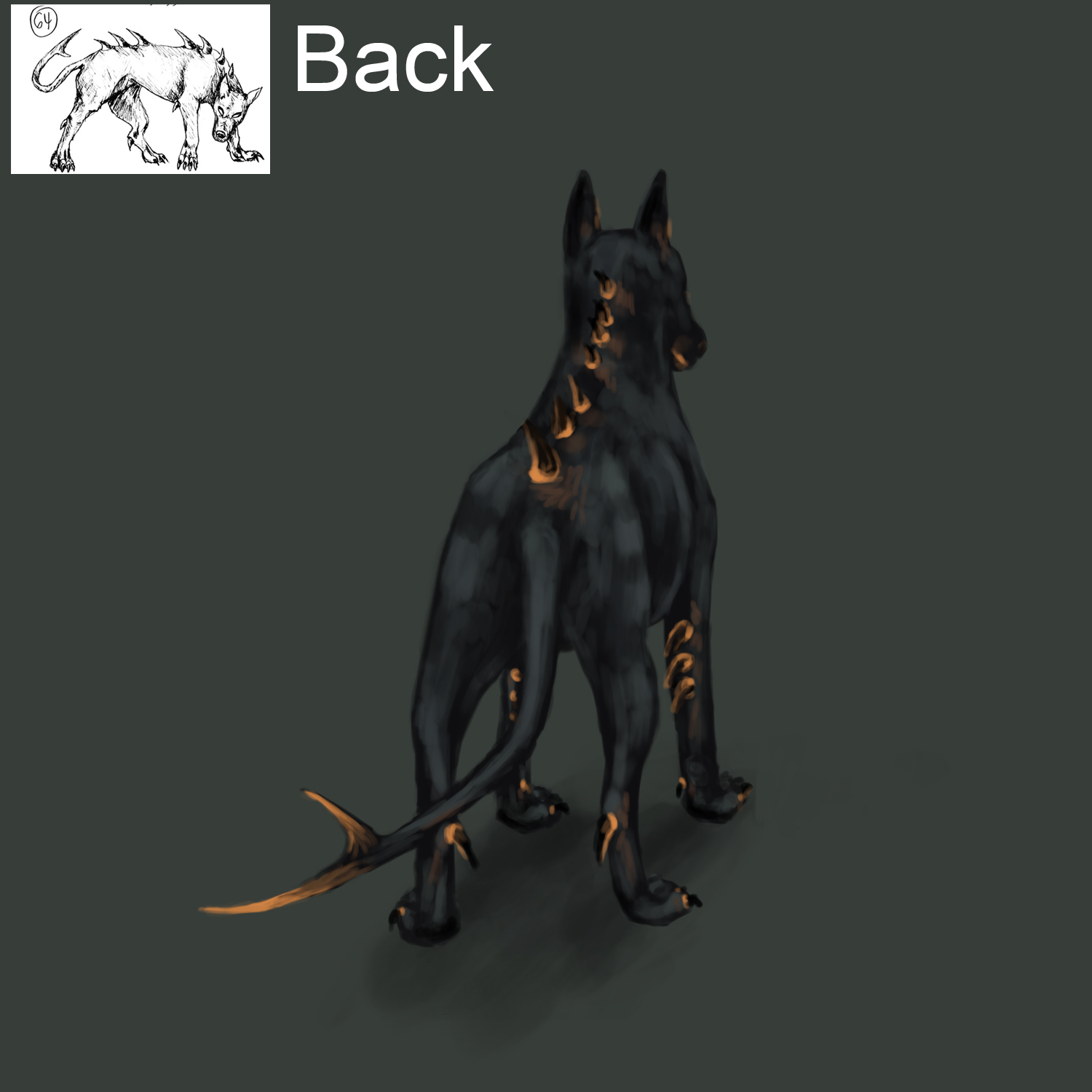 Deanna Crisbacher : Life Form Turnaround: Hellhound