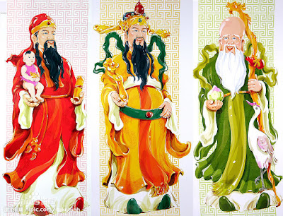 TAOIST SORCERY: The Origin & Legend Of The 3 Stars - Fu Lu Shou (福禄寿)