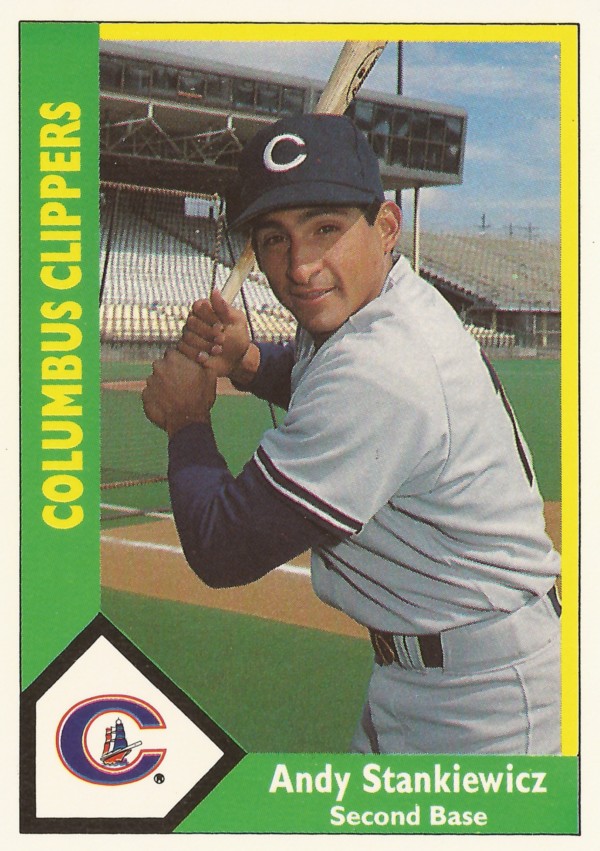 No game today, so let's remember a forgotten Yankee: Andy Stankiewicz ...