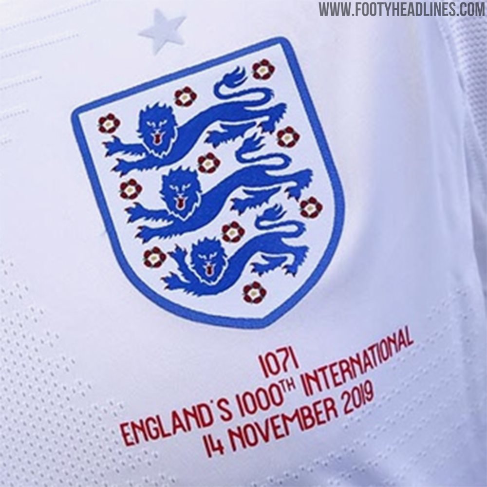 England Players Kits To Feature 'Legacy Numbers' In Every Game From Now ...