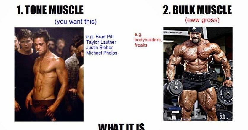 STRENGTH FIGHTER™: Tone Muscle vs Bulk Muscle