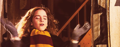 Hermione Raising Hand Gif