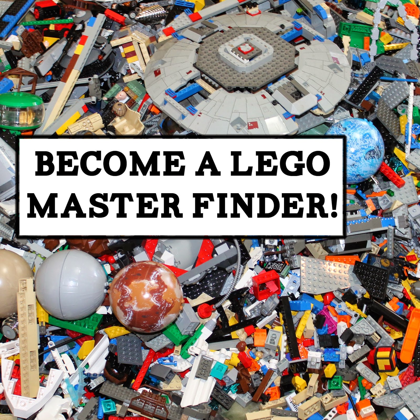 Lego I Spy with my Little Eye Book!