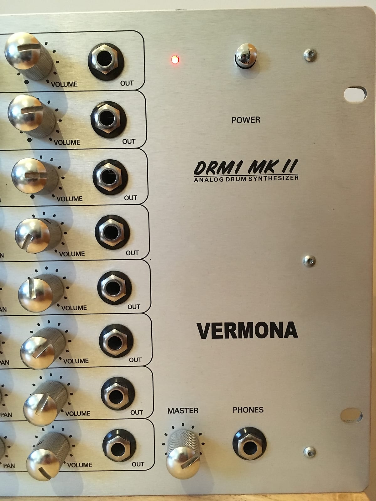 MATRIXSYNTH: Vermona DRM-1 MkII Deluxe Analog Drum Synth