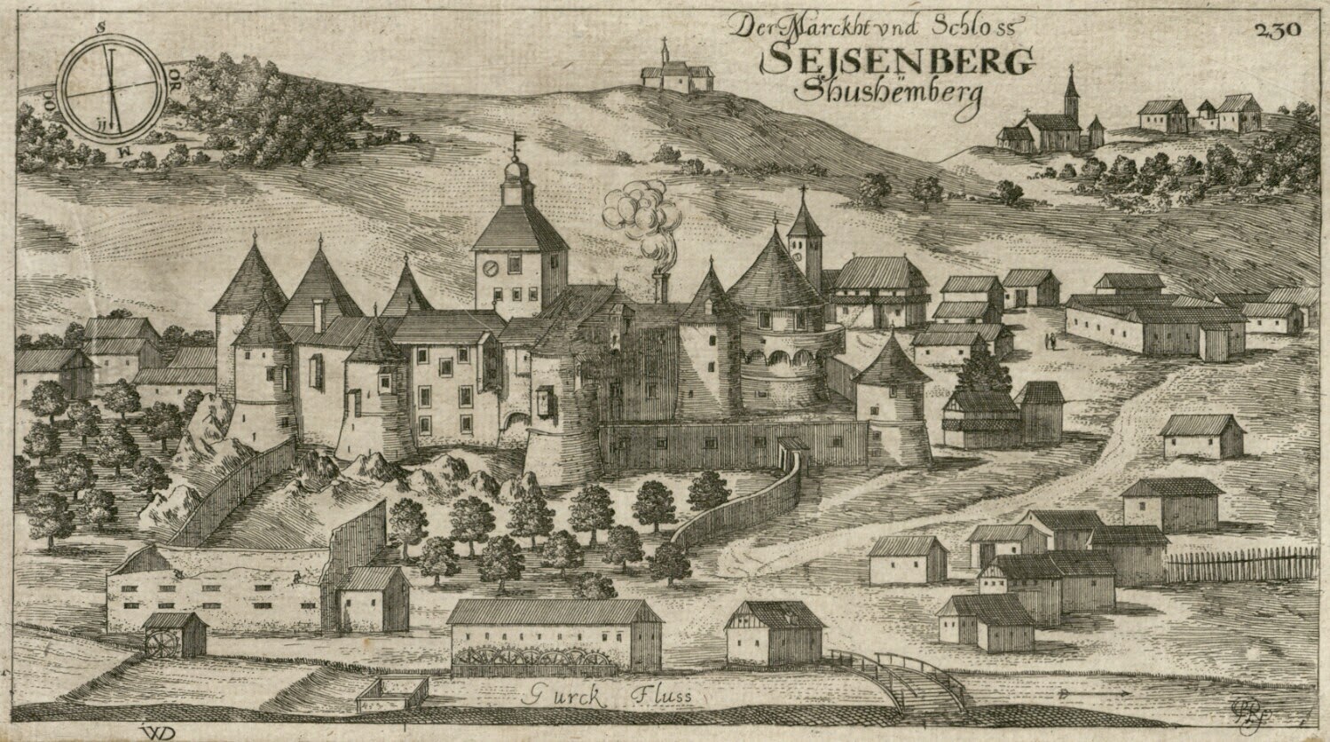 Castles of medieval Slovenia: CASTLE ZUZEMBERK (SEISENBERG, SHUSEMBERG)