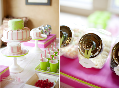 Kids Birthday Party Ideas: Pink and Green Girlie Carnival Birthday Girl ...
