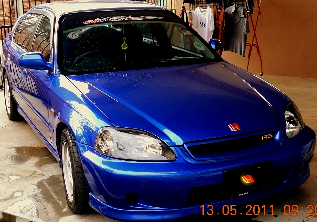 Catitan Diari Muslim: Biru akan mengaum di jalan raya (Honda Civic EK ...
