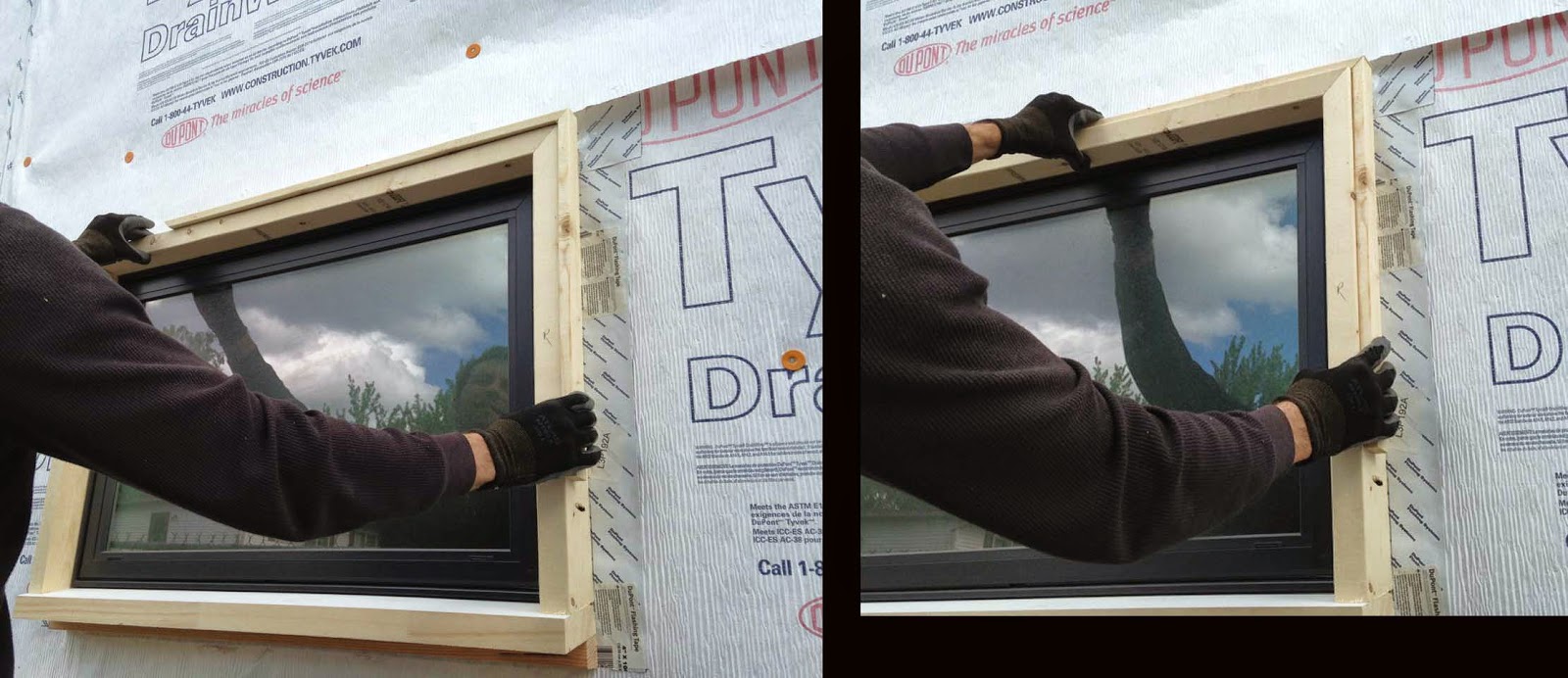 details of home: exterior window trim