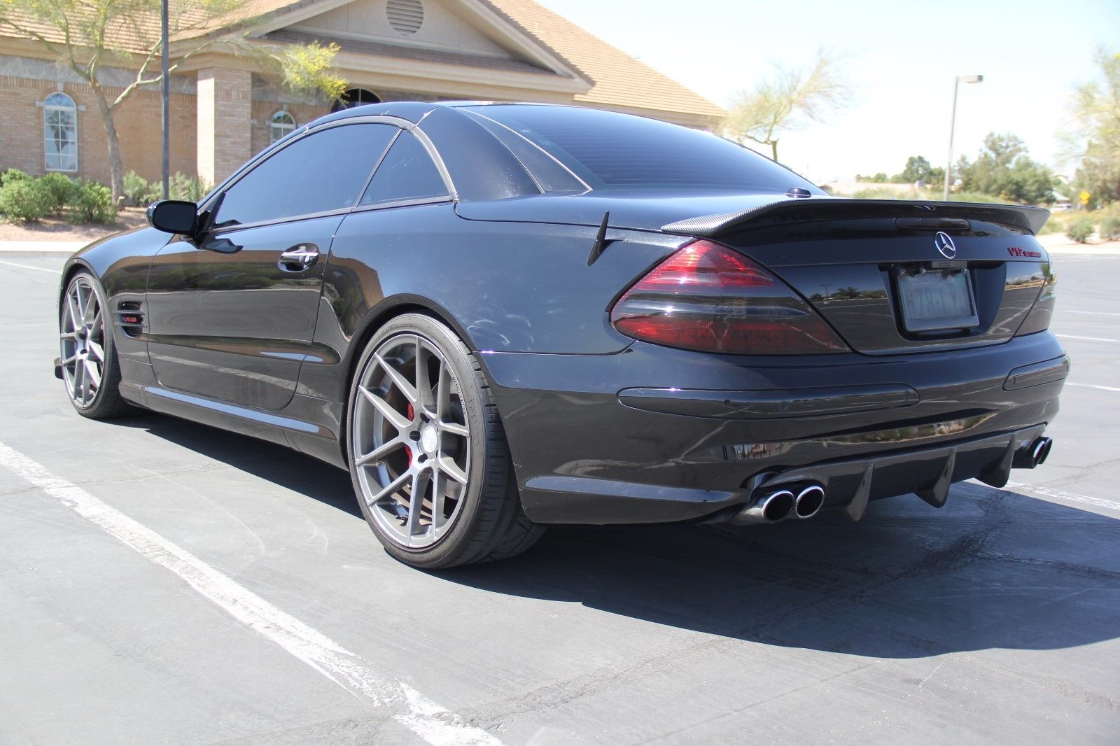 2004 Mercedes-Benz R230 SL600 on "20 Avant Garde Wheels | BENZTUNING