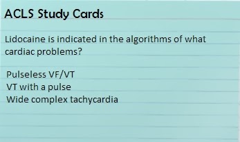 ACLS Study Cards
