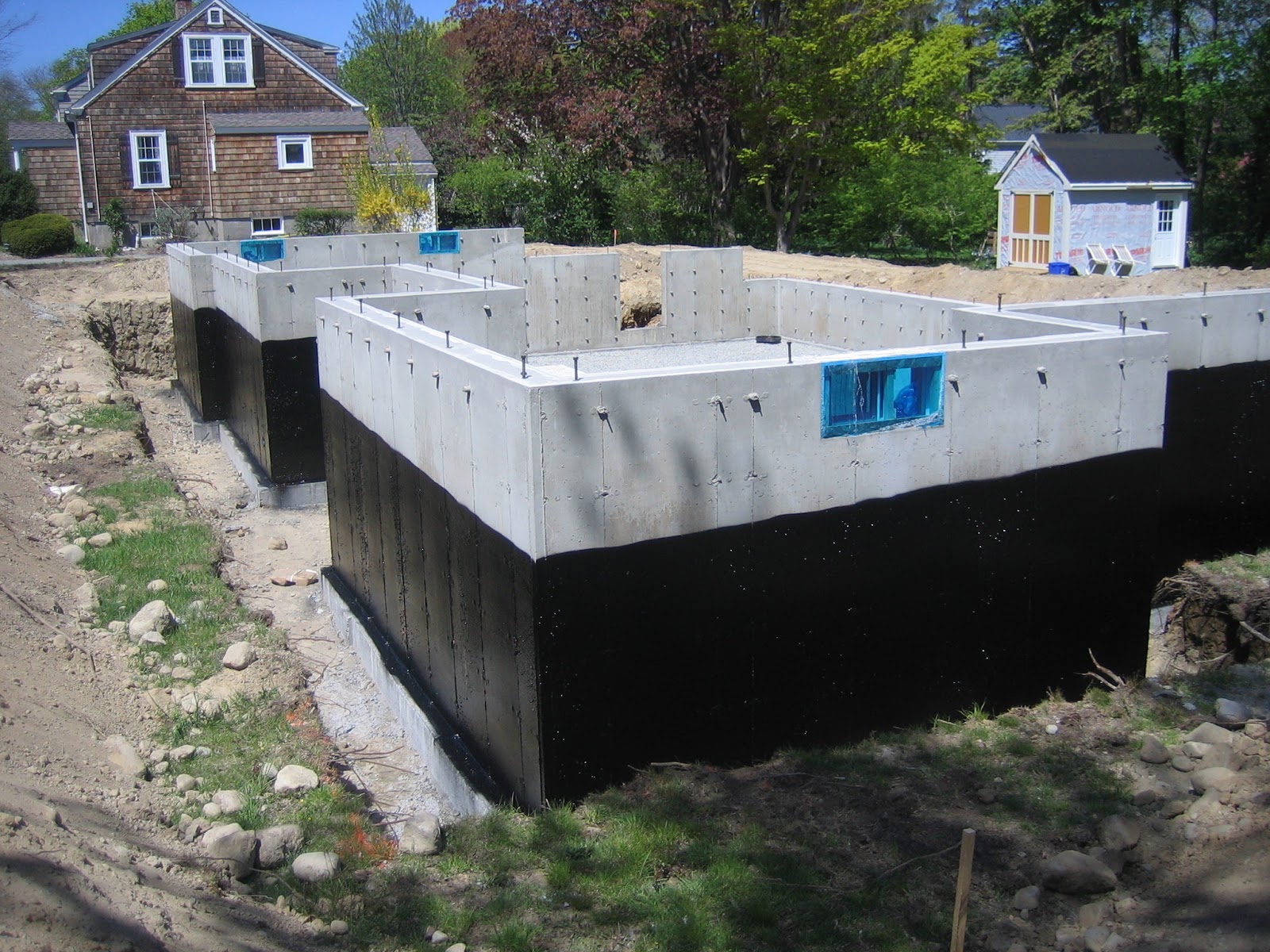 The Impatient Home Builder: Foundation Walls