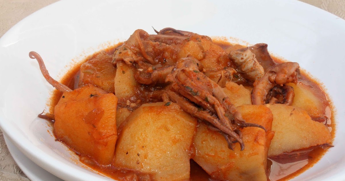 Pota guisada con patatas