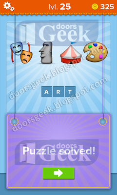 EmojiNation [Level 25] Answer ~ Doors Geek