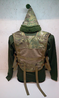 1157 TACTICAL: Molle Patrol Yoke with Zipped pockets