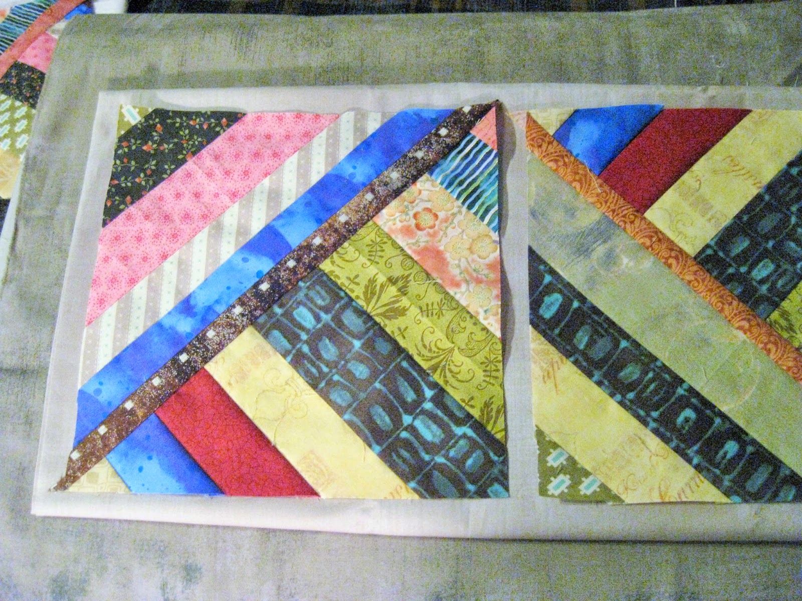 Butterfly Quilting: WIP Wed...scrap attack continues