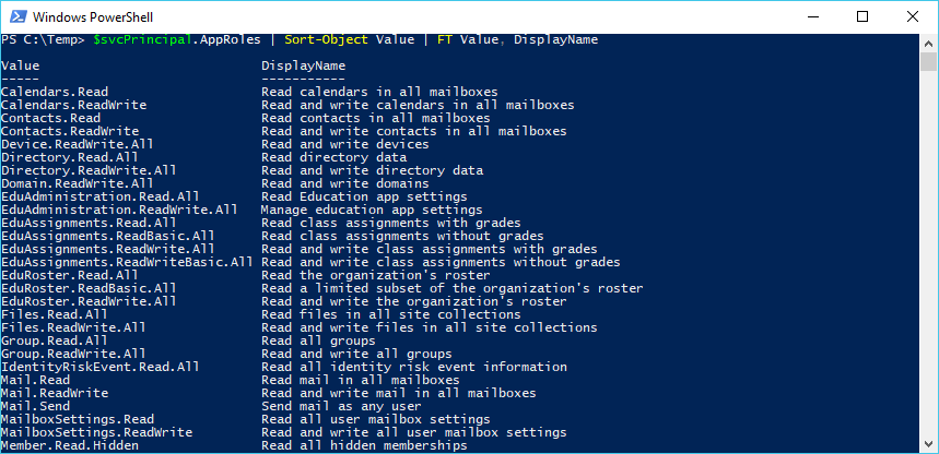 Master In Aspnet And Sql Creating Azure Ad App Registration With Powershell Step1 And Step2
