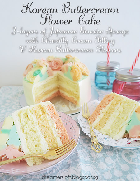 DreamersLoft: Korean Buttercream Cake