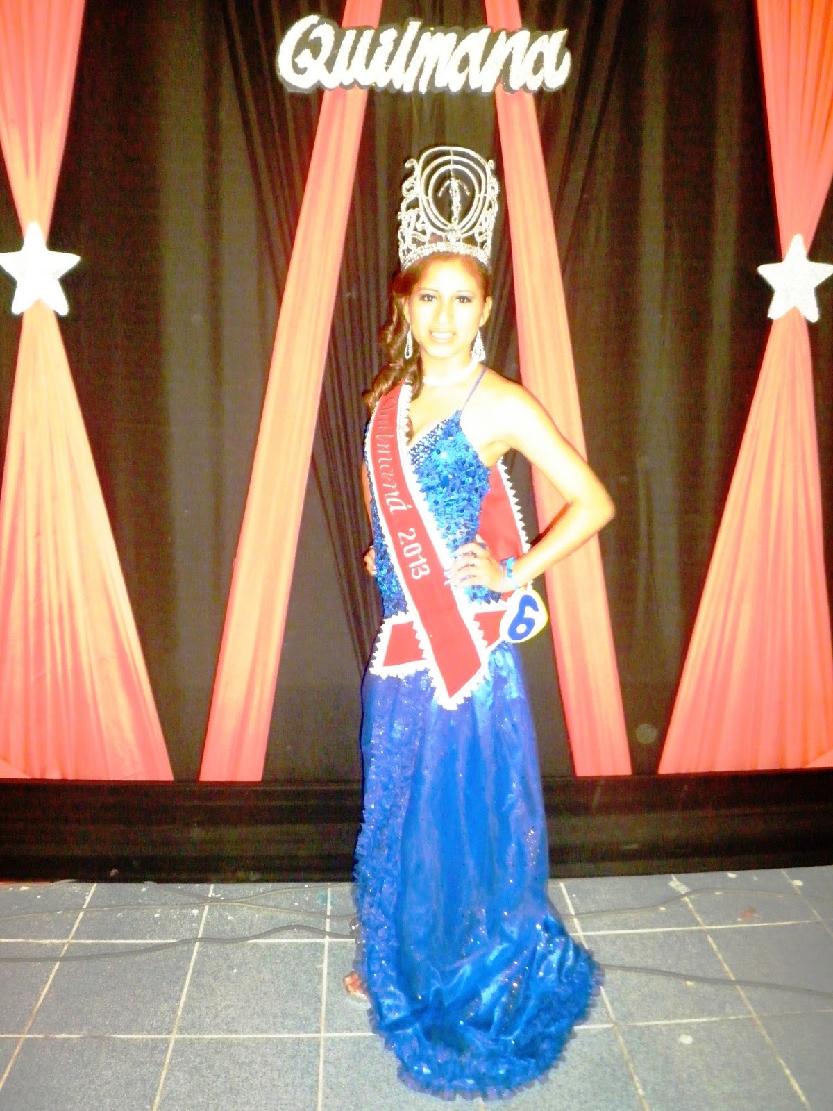 Elizabeth Contreras Es Srta. Quilmaná 2013.