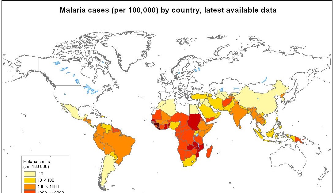 Malaria Transmission Map
