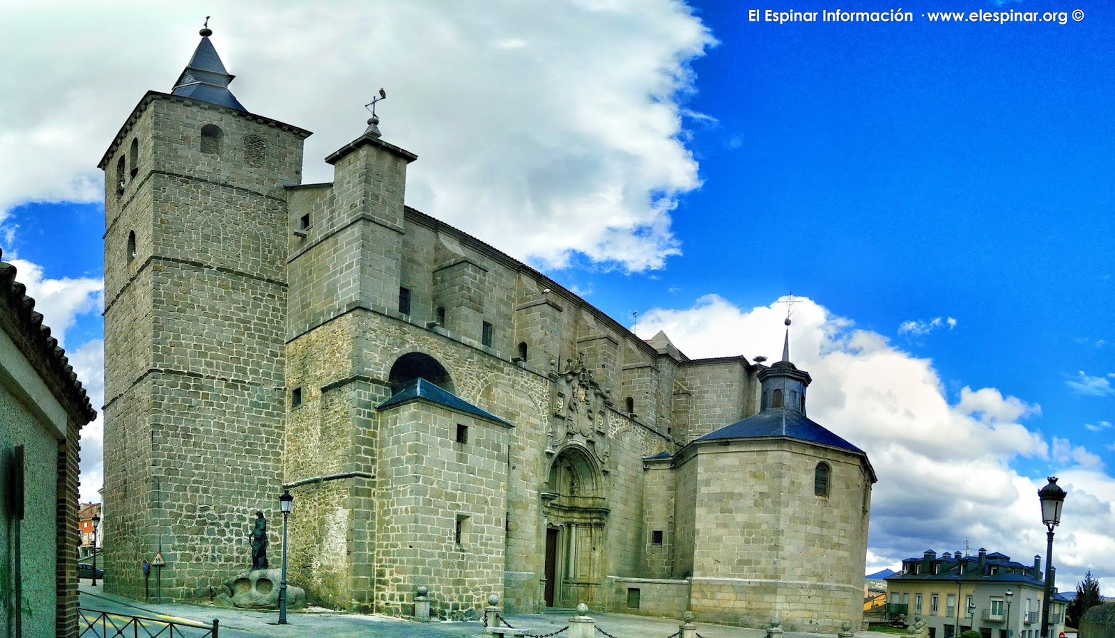 EL ESPINAR INFORMACIÓN: LA IGLESIA DE EL ESPINAR por Teodoro Baró. Año 1896
