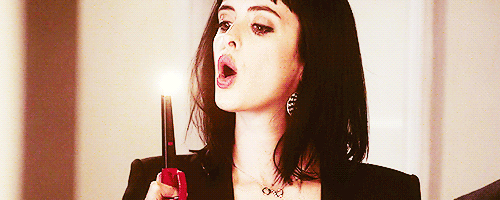 Krysten Ritter Eye Roll Gif