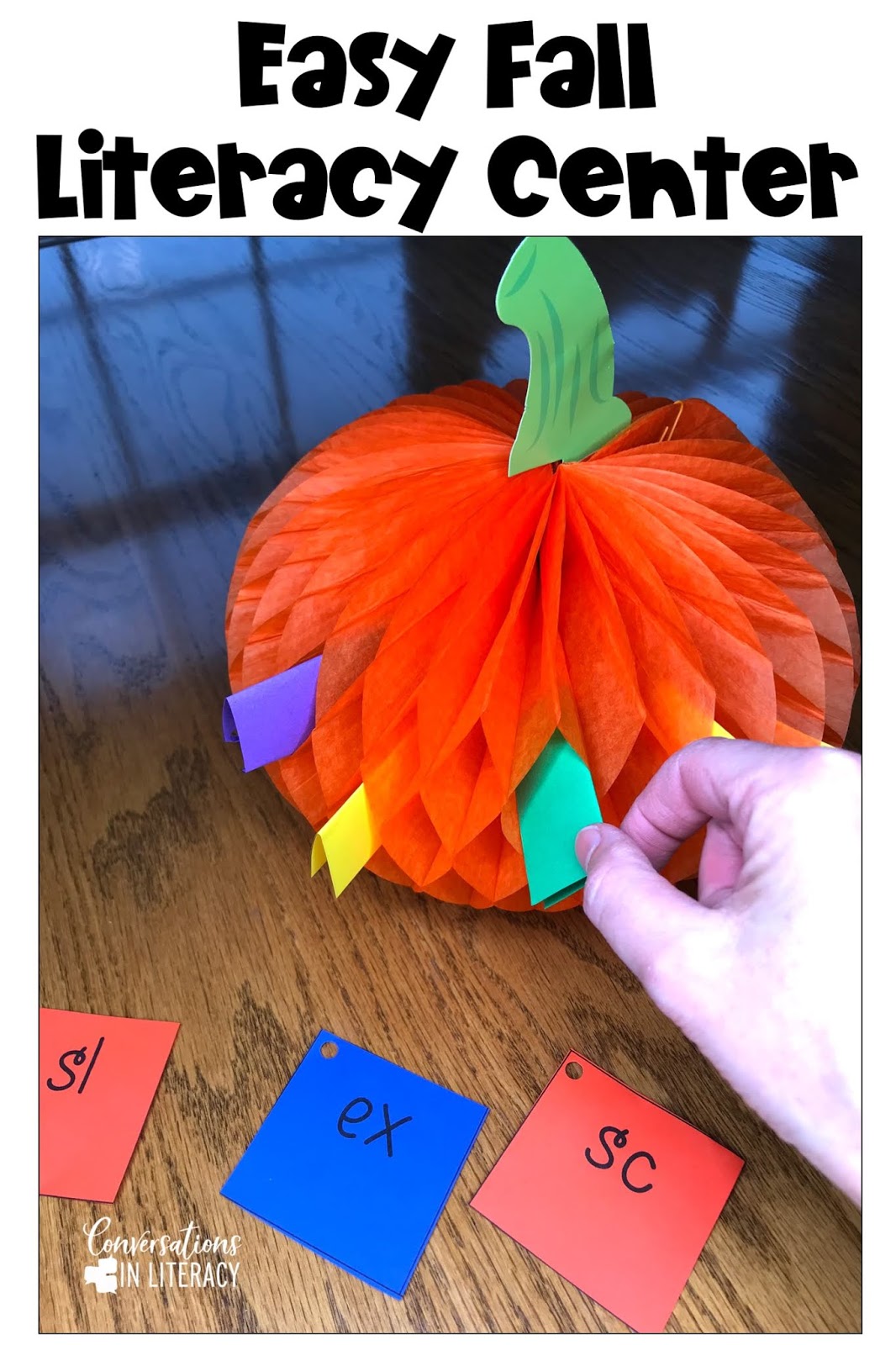 Easy Prep Fall Literacy Centers - Conversations in Literacy