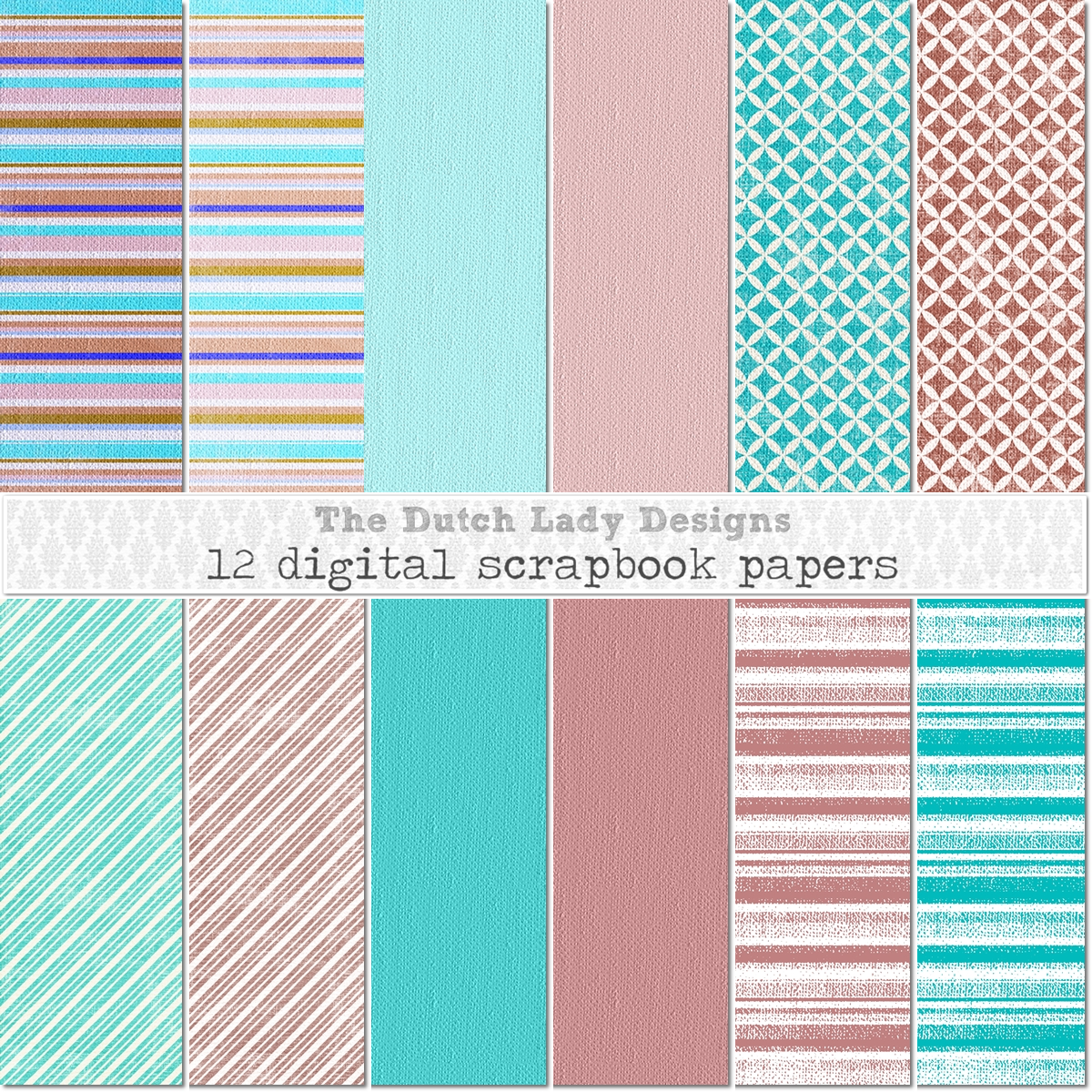 Finally Some Sets Of Scrapbook Paper! | The Dutch Lady Designs