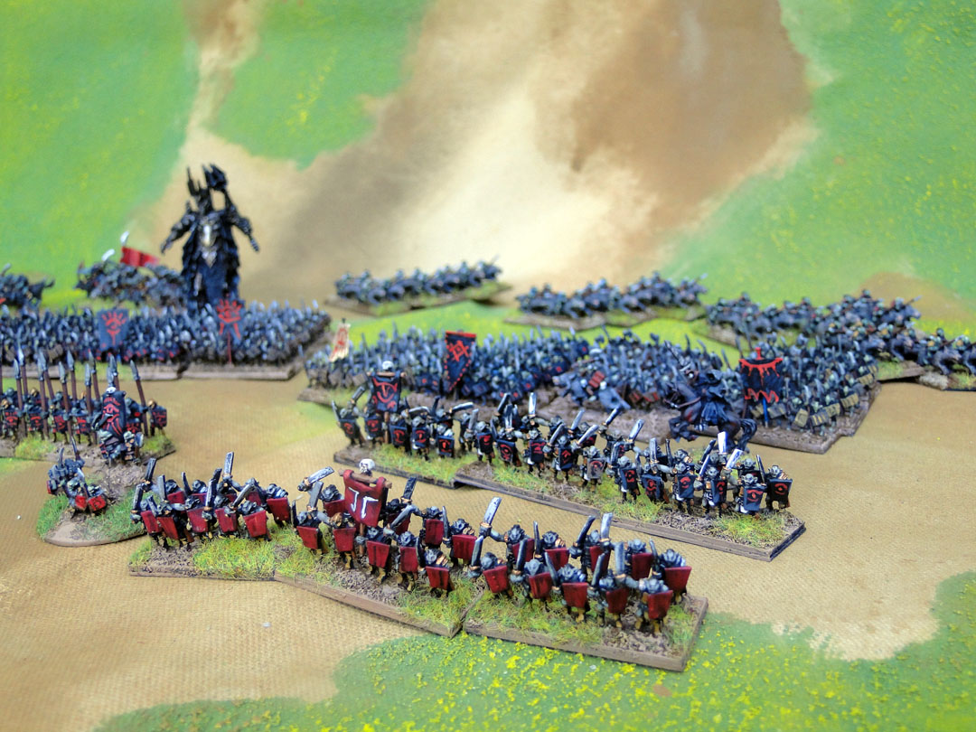 Skull and Crown: Warmaster Orc Army: Finished!