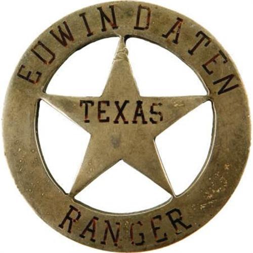 the NAVASOTA CURRENT: Texas Ranger Badges... and those that want to be