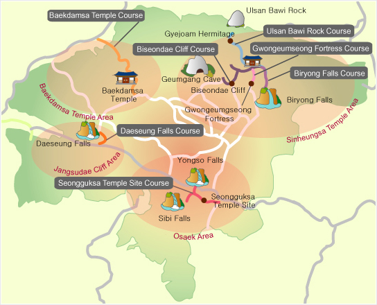 SEORAKSAN TREKKING ADVENTURE: MAP & LOCATION