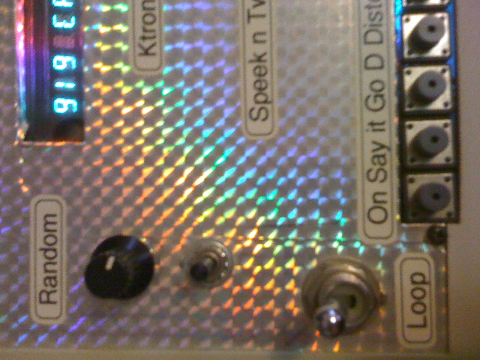 MATRIXSYNTH: K-TRONIK Speak N Tweek Mini rare prototype speech synthesizer