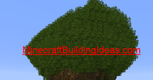 Minecraft Building Ideas: Giant Tree