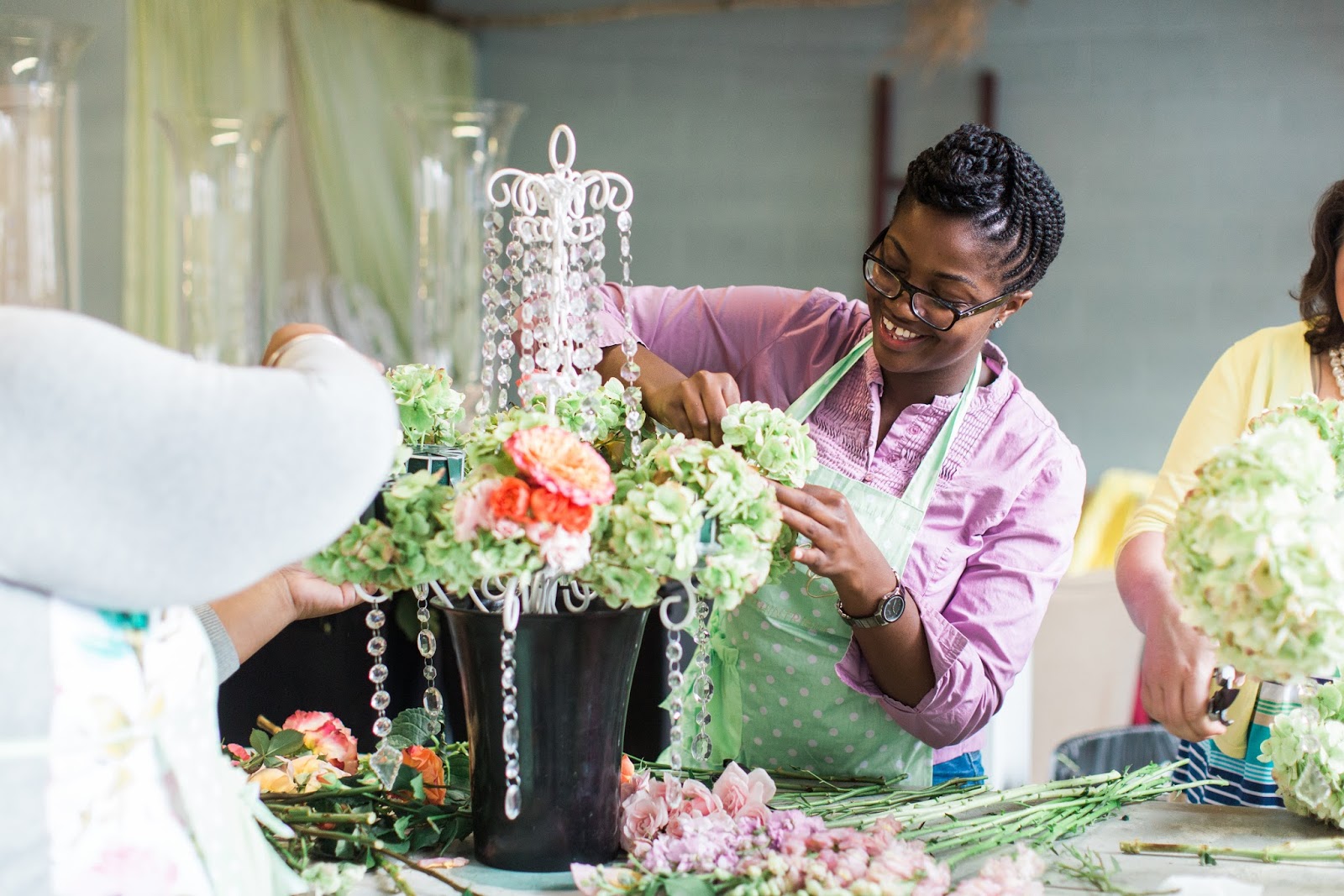 Violet Gardens Floral Designs: #2Days with Intrigue ~ April Workshop