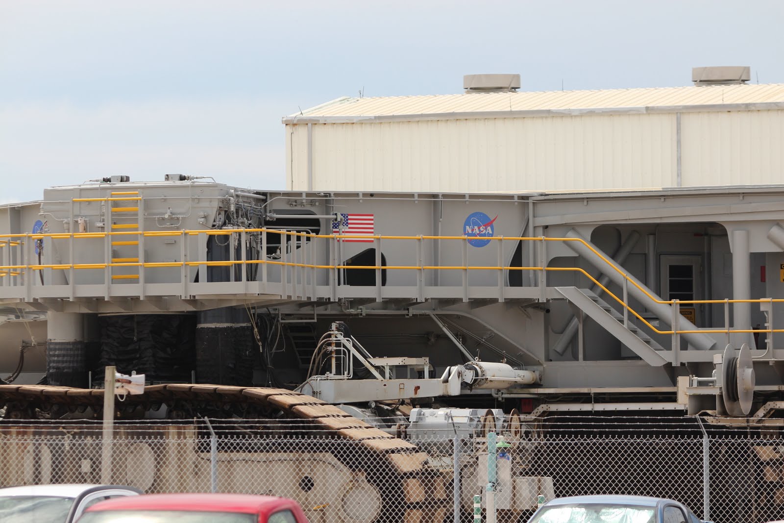 Mr. Hall Goes to NASA: Space Shuttle Crawler