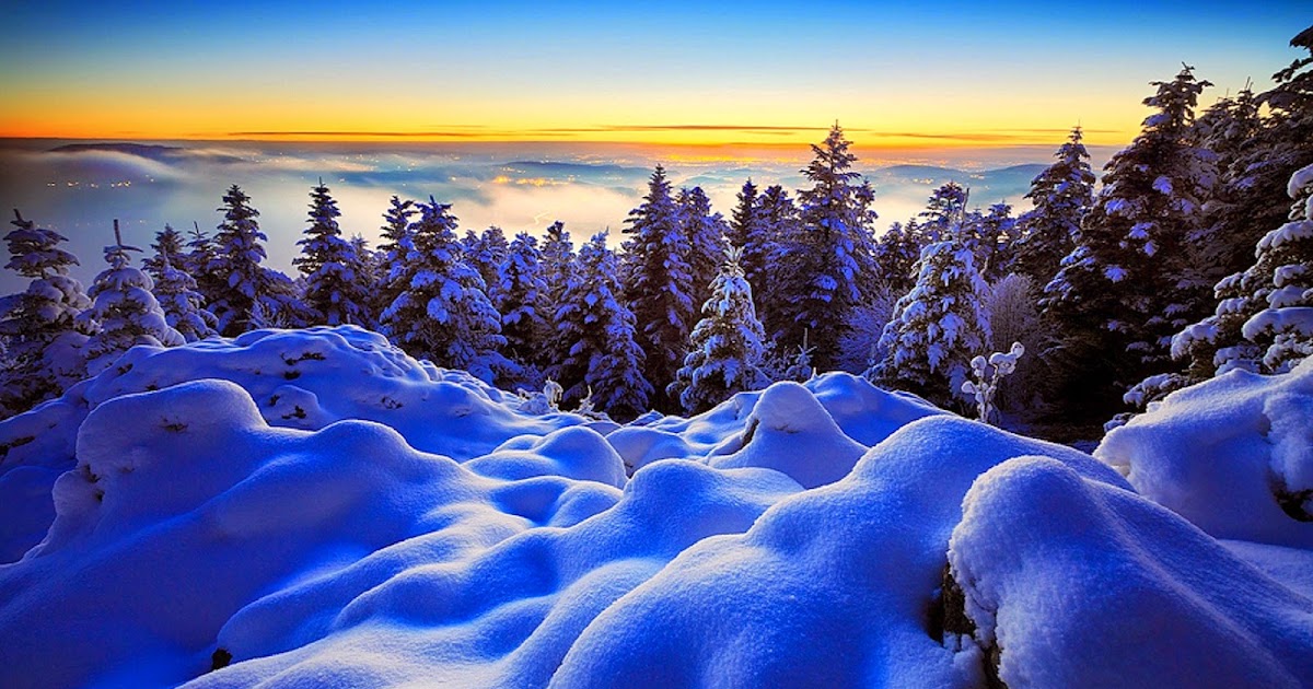 Tapety na pulpit: zimowe widoki, polskie góry, zima w górach ...